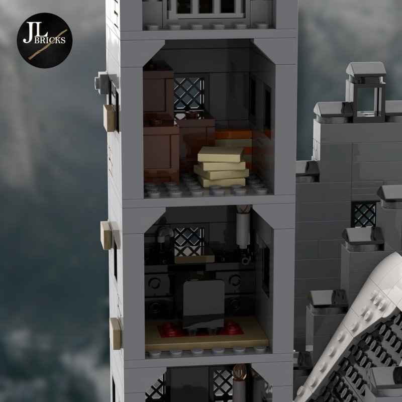 LEGO MOC Nurmengard Castle by JL.Bricks | Rebrickable - Build with LEGO