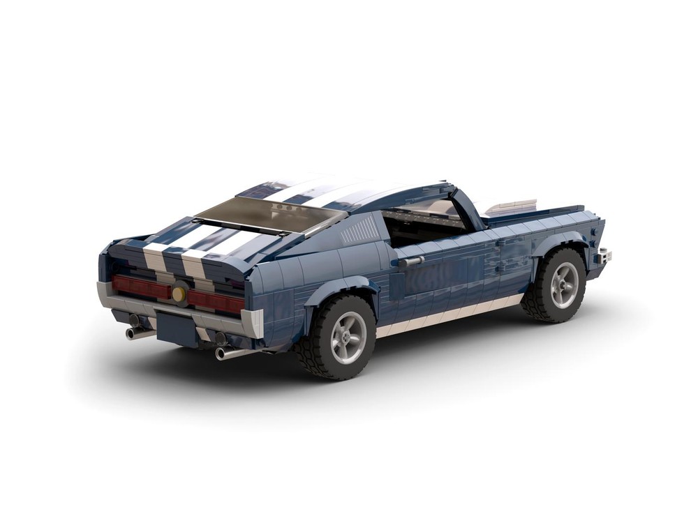LEGO MOC Ford Mustang Shelby GT500 1967 (Lowered) by NikolayFX ...
