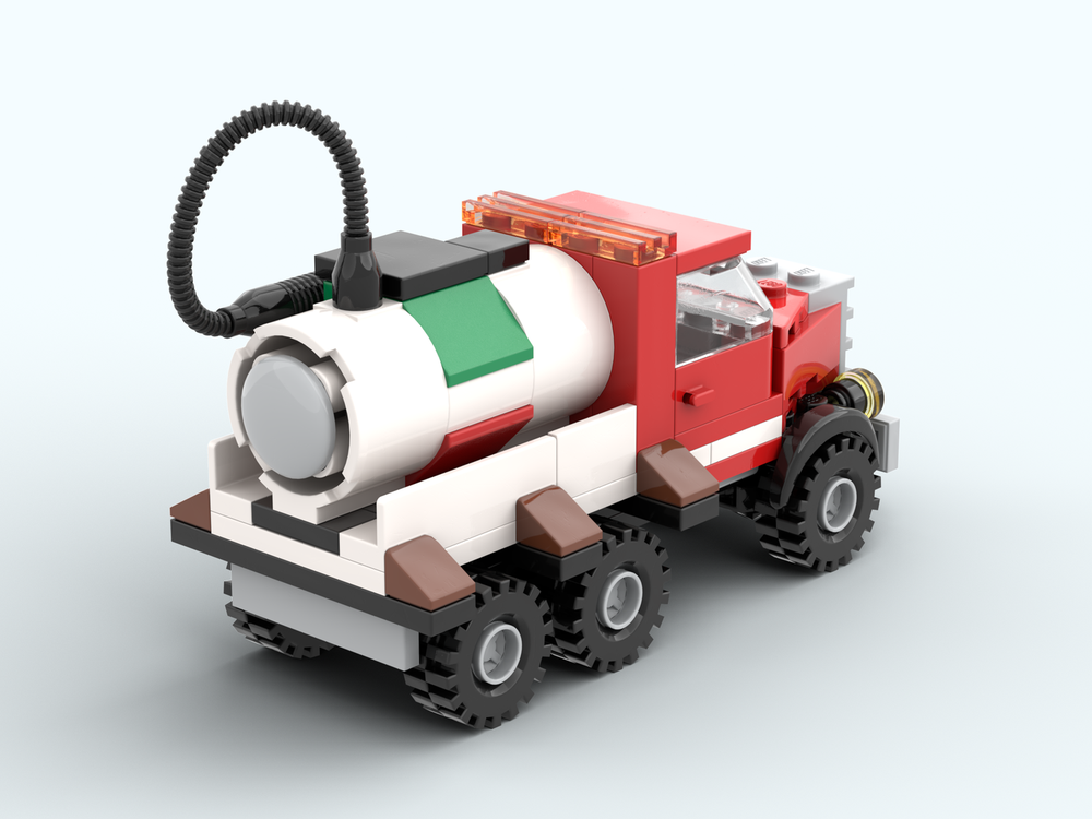 LEGO MOC Airfield Tanker by ADR.MOCS | Rebrickable - Build with LEGO