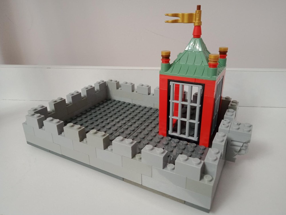 LEGO MOC modular tower ramparts by Jonny_Hairface | Rebrickable - Build ...