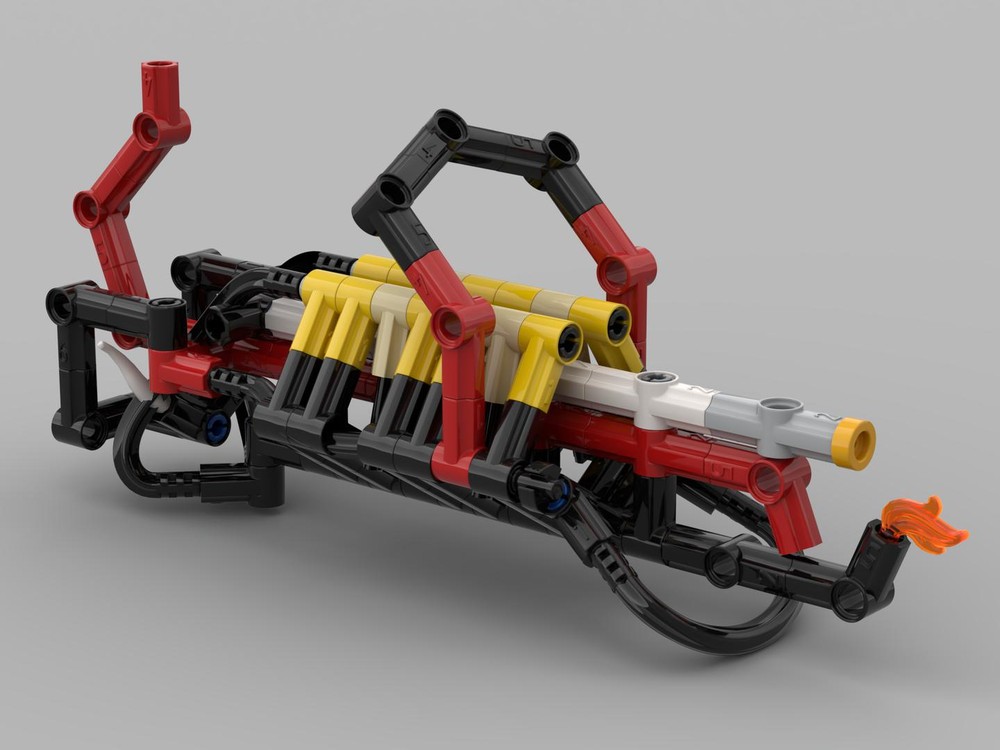 LEGO MOC Flamethrower for large mechs by Dasher717 | Rebrickable ...
