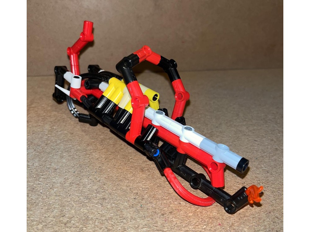 Lego Moc Flamethrower For Large Mechs By Dasher717 Rebrickable