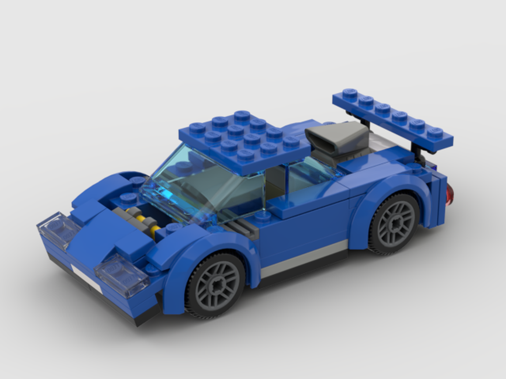 Lego Moc 60312 Supercar By Hoppepe Rebrickable Build With Lego