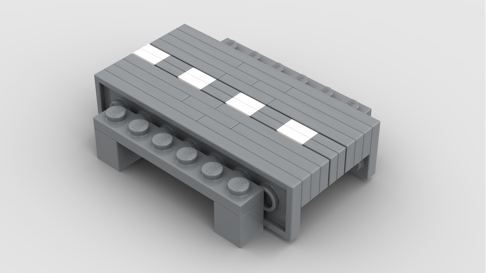 LEGO MOC Mini Modular Road Sections by christromans | Rebrickable ...