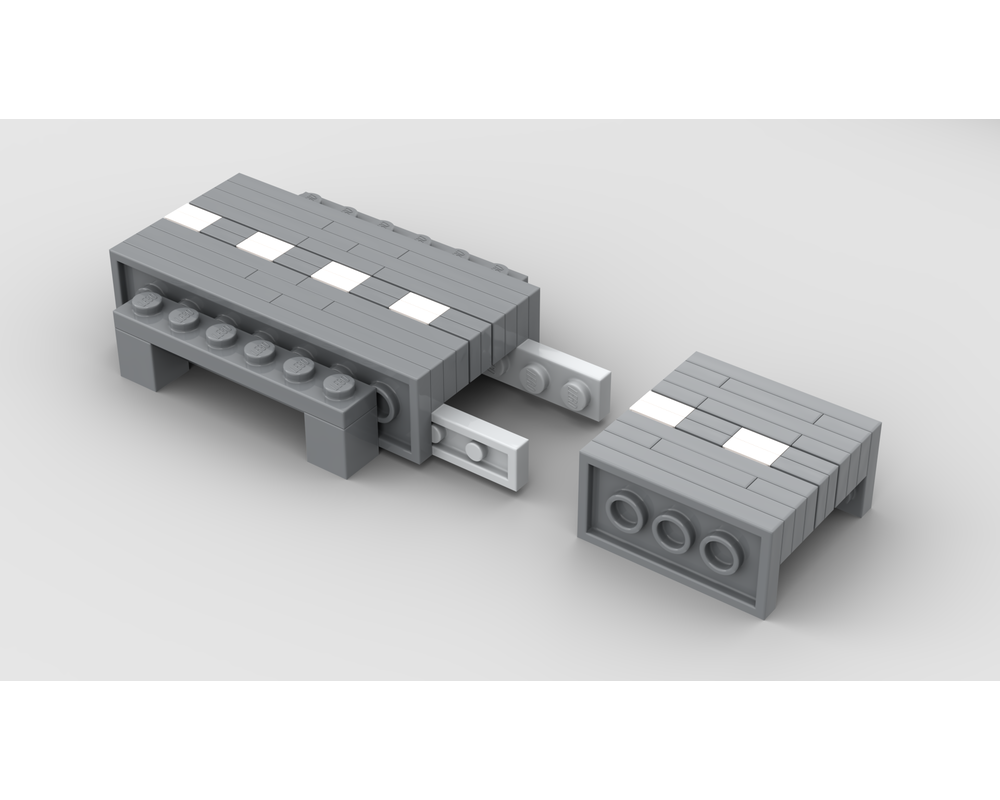 LEGO MOC Mini Modular Road Sections by christromans | Rebrickable ...