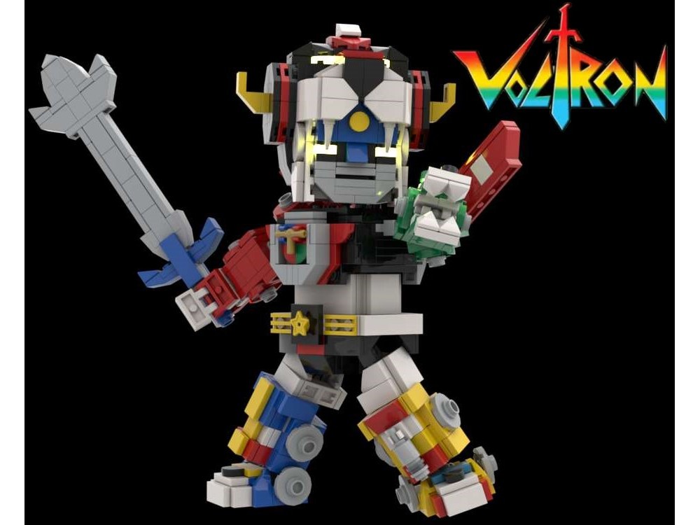 LEGO MOC Voltron SD by Gabryboy80 | Rebrickable - Build with LEGO