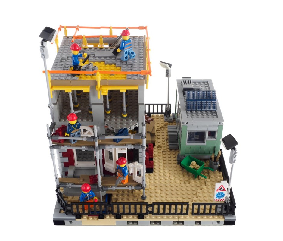 LEGO MOC Construction Site by EvertvW | Rebrickable - Build with LEGO