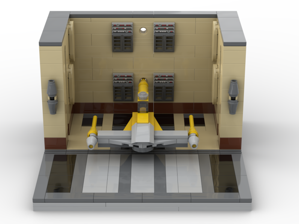 LEGO MOC N1 Naboo Starfighter Micro Launching Bay by Jedi Plb ...