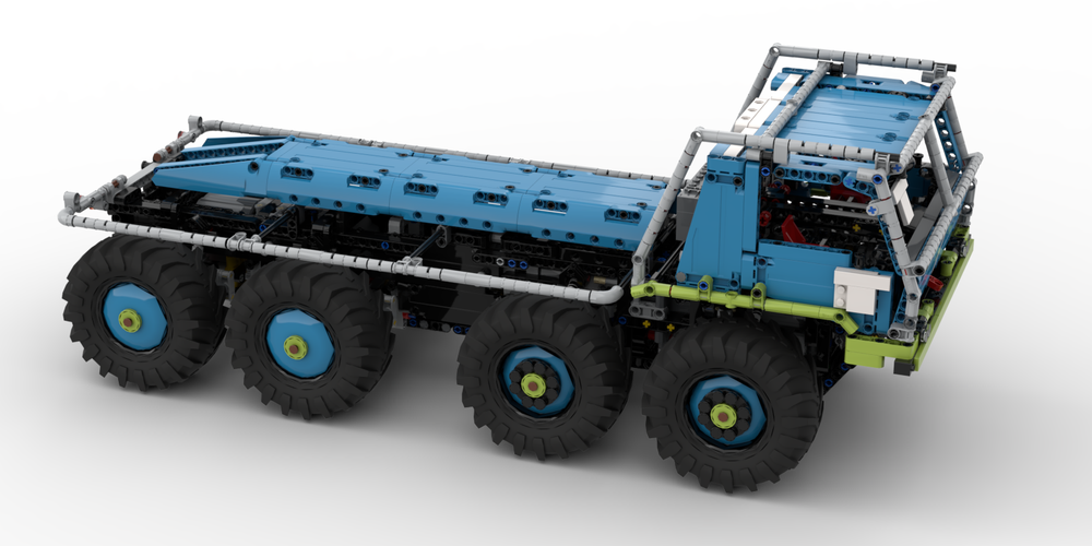 LEGO MOC [PDF] 8x8 Tatra T813 Trial truck by Horcikdesigns ...