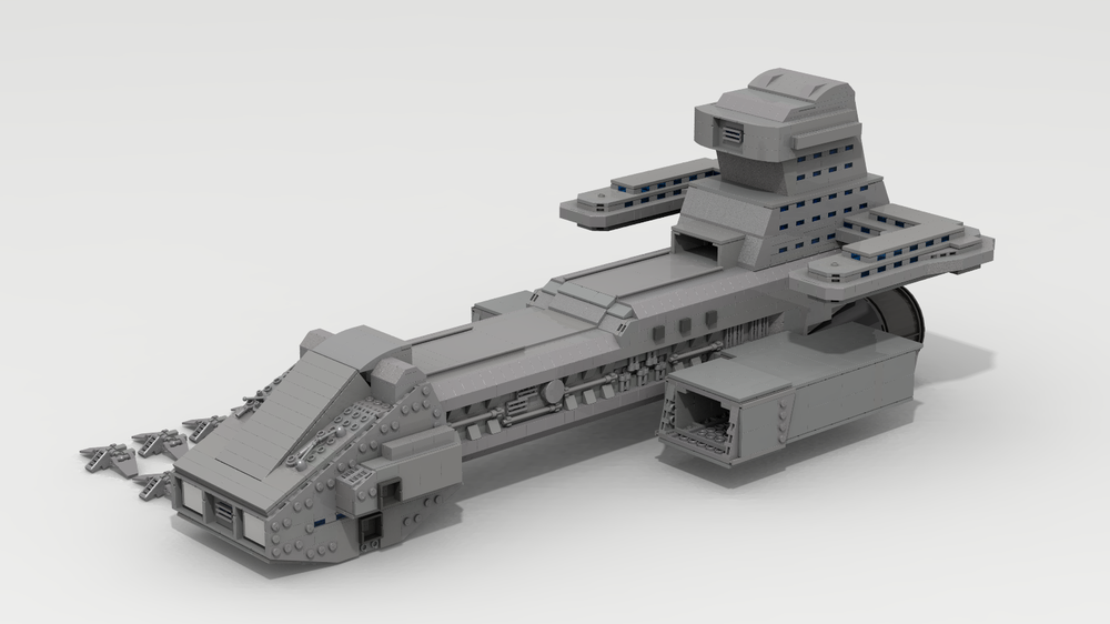 LEGO MOC USS Prometheus by Resqusto | Rebrickable - Build with LEGO