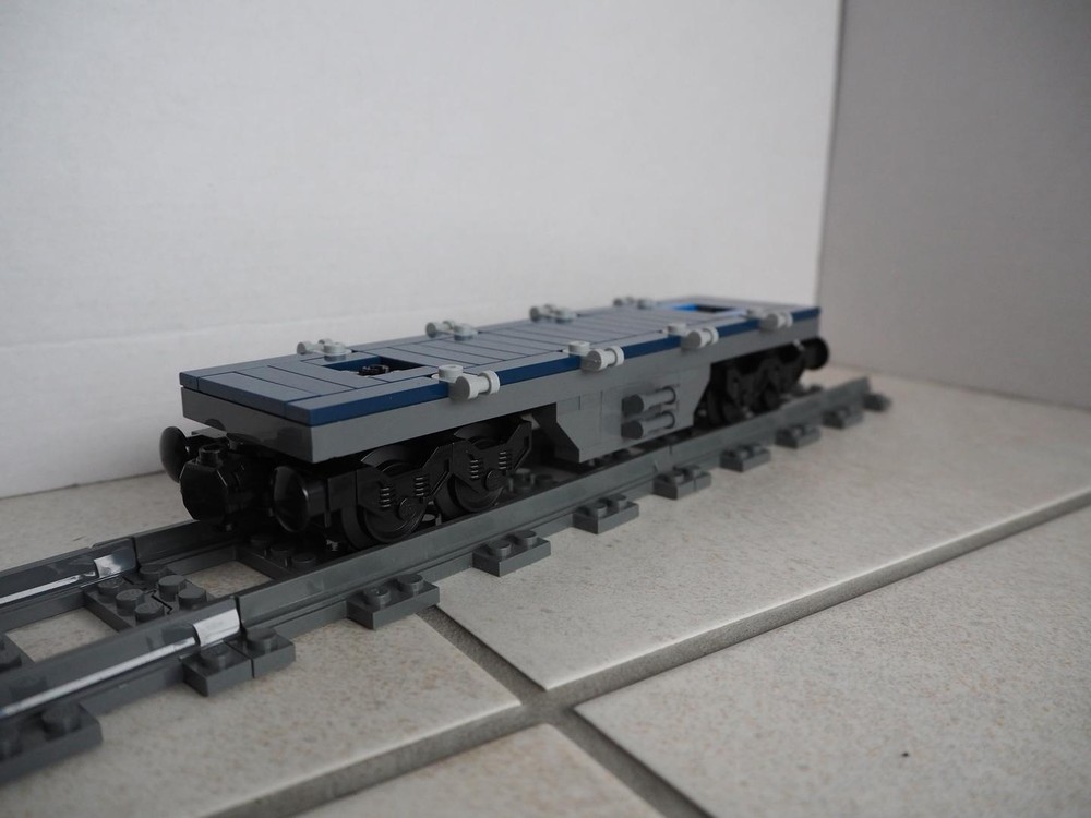 LEGO MOC Flatwagon Container Transport by Pat(B)rick | Rebrickable ...