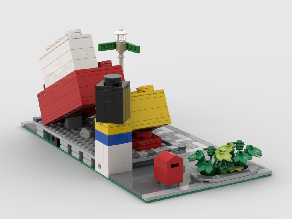 Lego Moc Modular History Basic Brick Monument By Email80 Rebrickable Build With Lego
