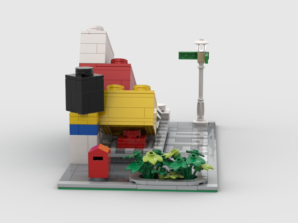 Lego Moc Modular History Basic Brick Monument By Email80 Rebrickable Build With Lego