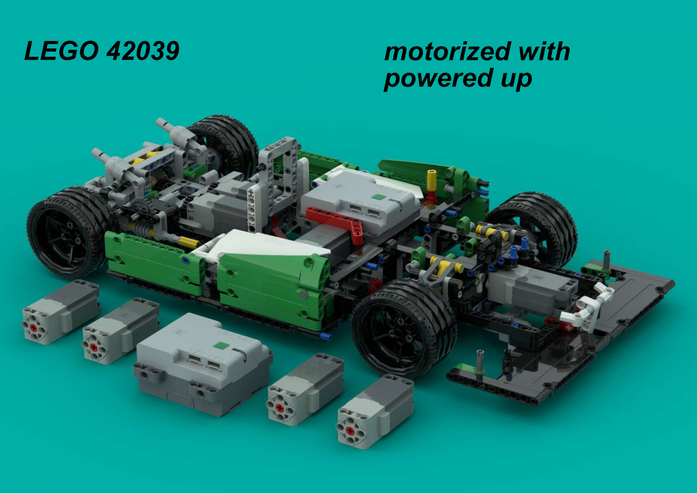 LEGO MOC-109282 42039 24H RACE CAR (Powered Up) by EmanueLego ...