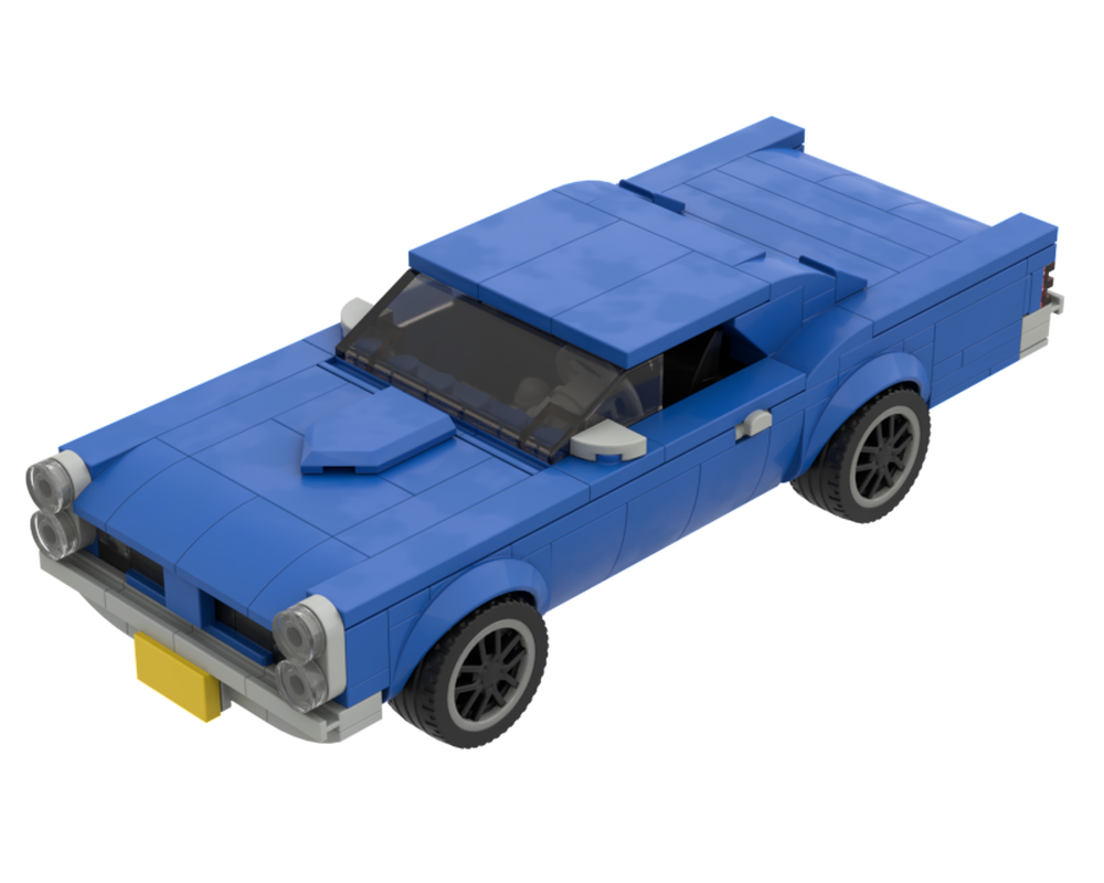 Lego Moc 1966 Pontiac Gto By Kinetickit Rebrickable Build With Lego
