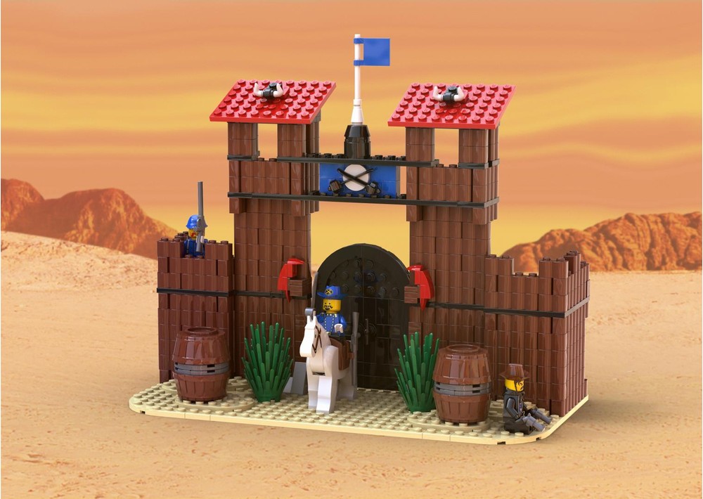 LEGO MOC Fort Legoredo Remastered by BrickType | Rebrickable - Build ...