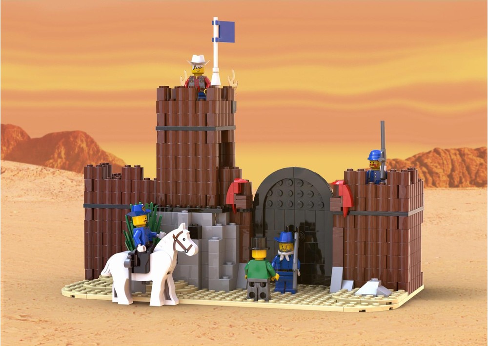 LEGO MOC Fort Legoredo Remastered by BrickType | Rebrickable - Build ...