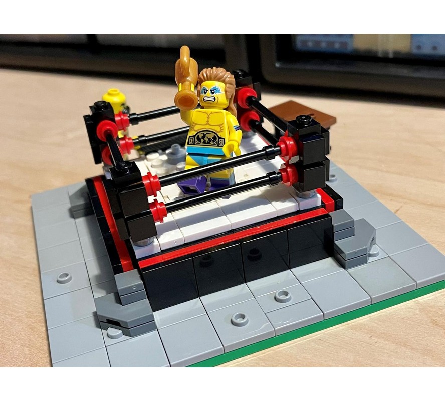 LEGO MOC Wrestling Ring by IBrickedItUp | Rebrickable - Build with LEGO