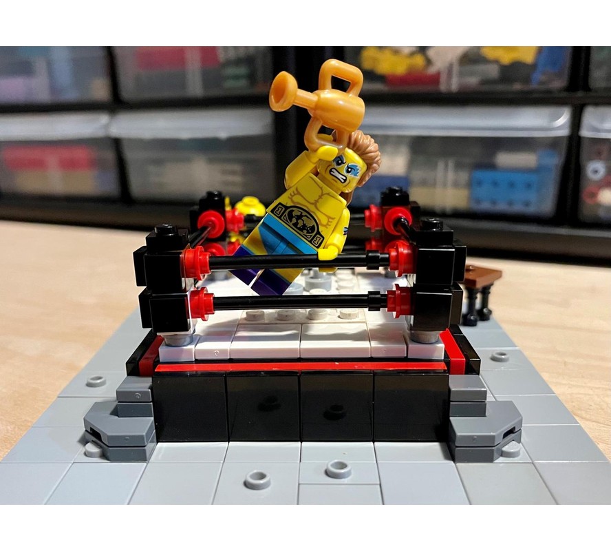 LEGO MOC Wrestling Ring by IBrickedItUp | Rebrickable - Build with LEGO