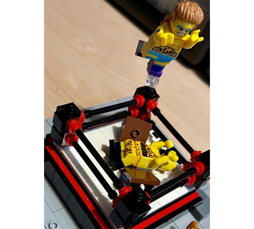 LEGO MOC Wrestling Ring by IBrickedItUp | Rebrickable - Build with LEGO