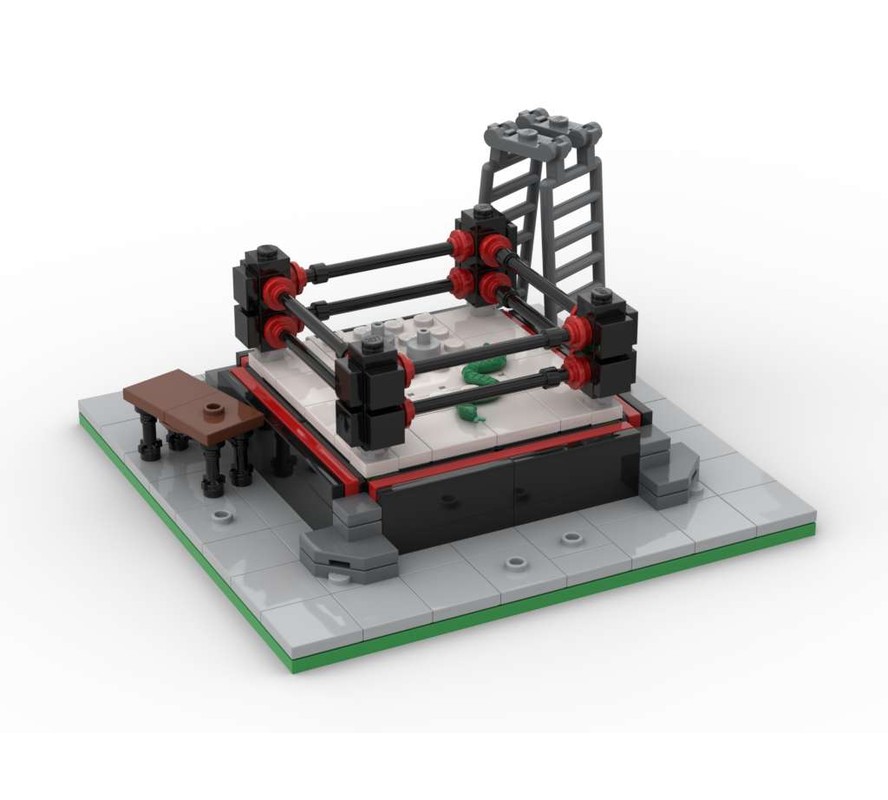 LEGO MOC Wrestling Ring by IBrickedItUp | Rebrickable - Build with LEGO