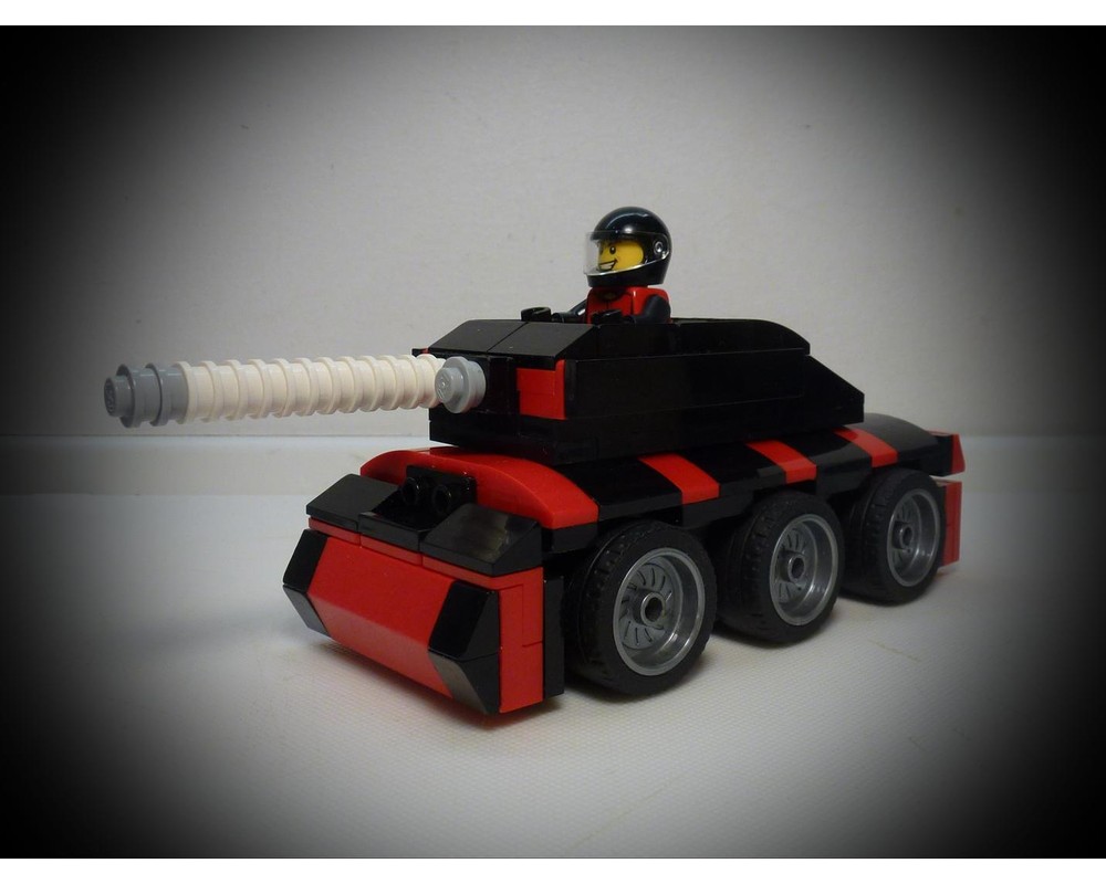 LEGO MOC 75874 Wheeled Tank by perbonde | Rebrickable - Build with LEGO