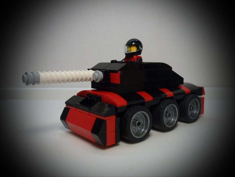 LEGO MOC 75874 Wheeled Tank by perbonde | Rebrickable - Build with LEGO