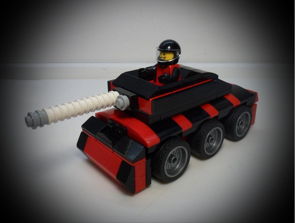 LEGO MOC 75874 Wheeled Tank by perbonde | Rebrickable - Build with LEGO