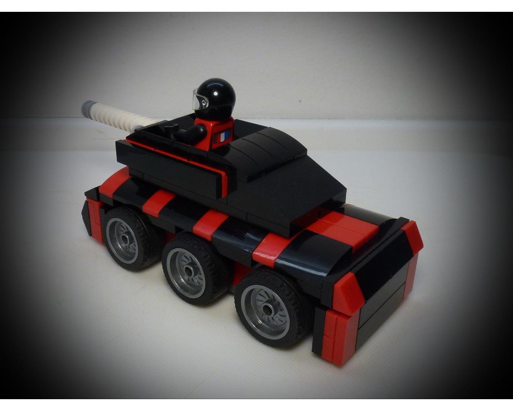 LEGO MOC 75874 Wheeled Tank by perbonde | Rebrickable - Build with LEGO