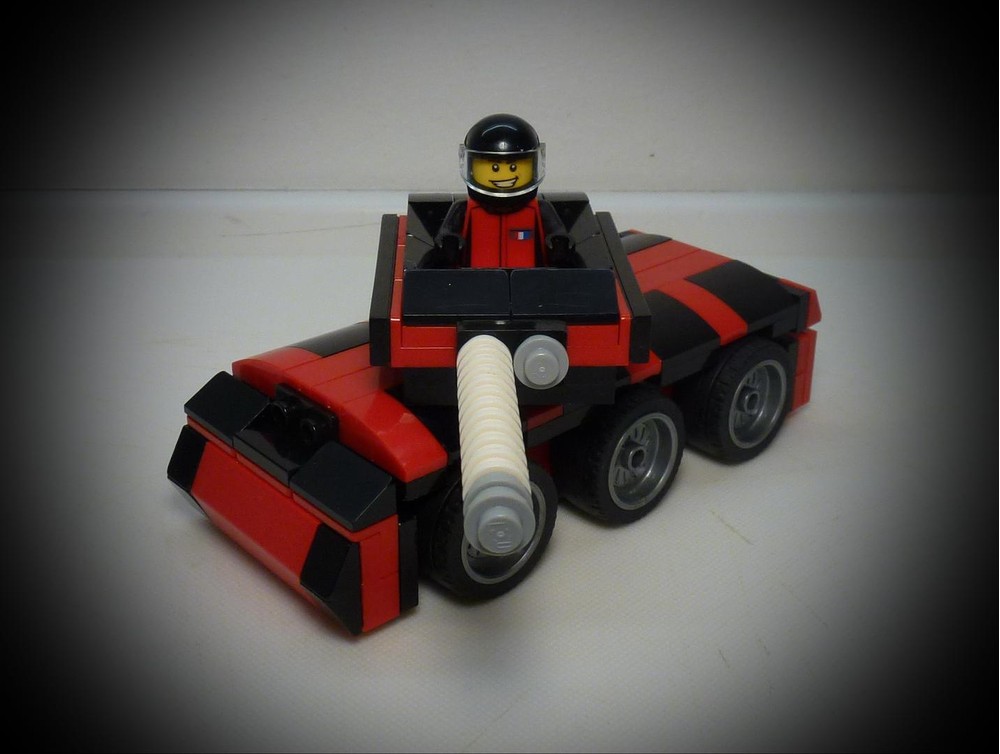 LEGO MOC-10932 75874 Wheeled Tank by perbonde | Rebrickable - Build ...