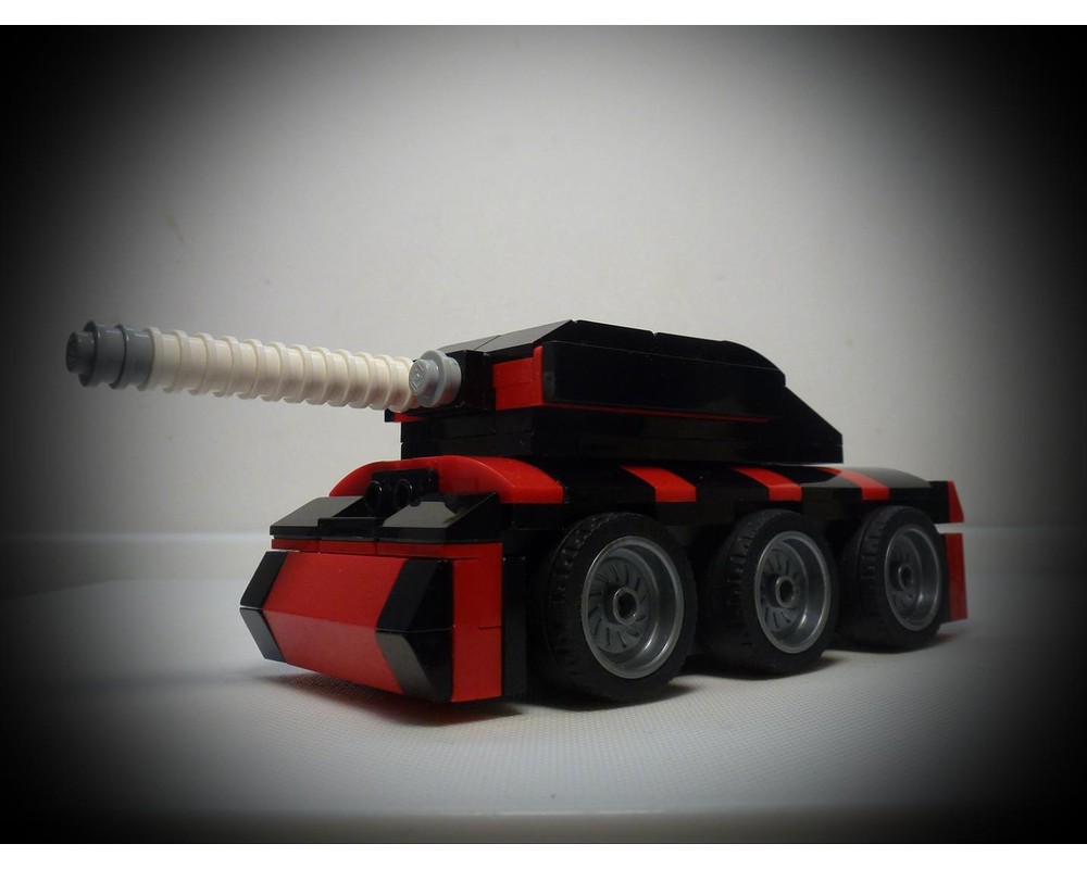 LEGO MOC 75874 Wheeled Tank by perbonde | Rebrickable - Build with LEGO