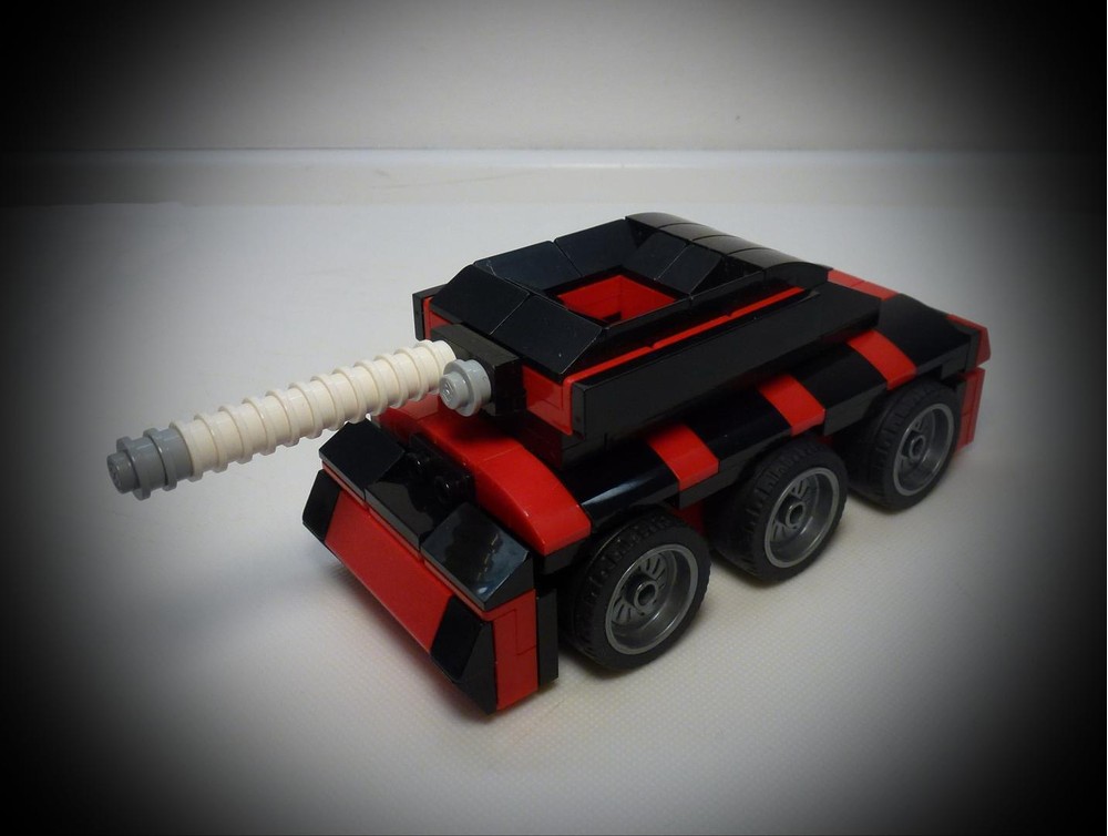 LEGO MOC-10932 75874 Wheeled Tank by perbonde | Rebrickable - Build ...