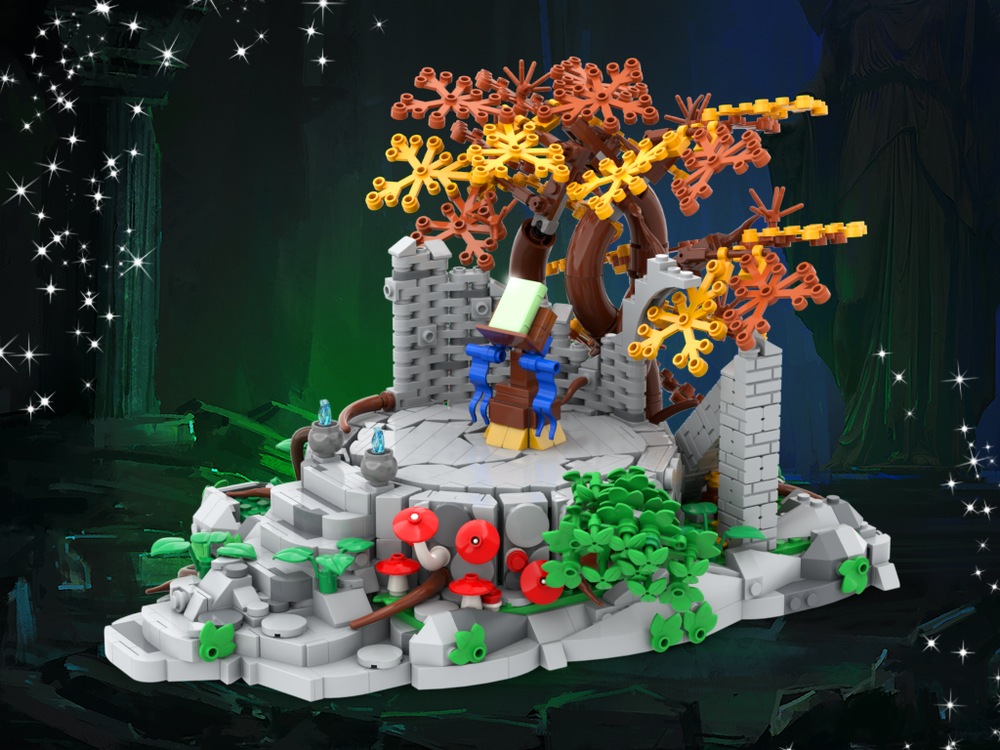 Lego Moc Magical Circle By Gabizon Rebrickable Build With Lego