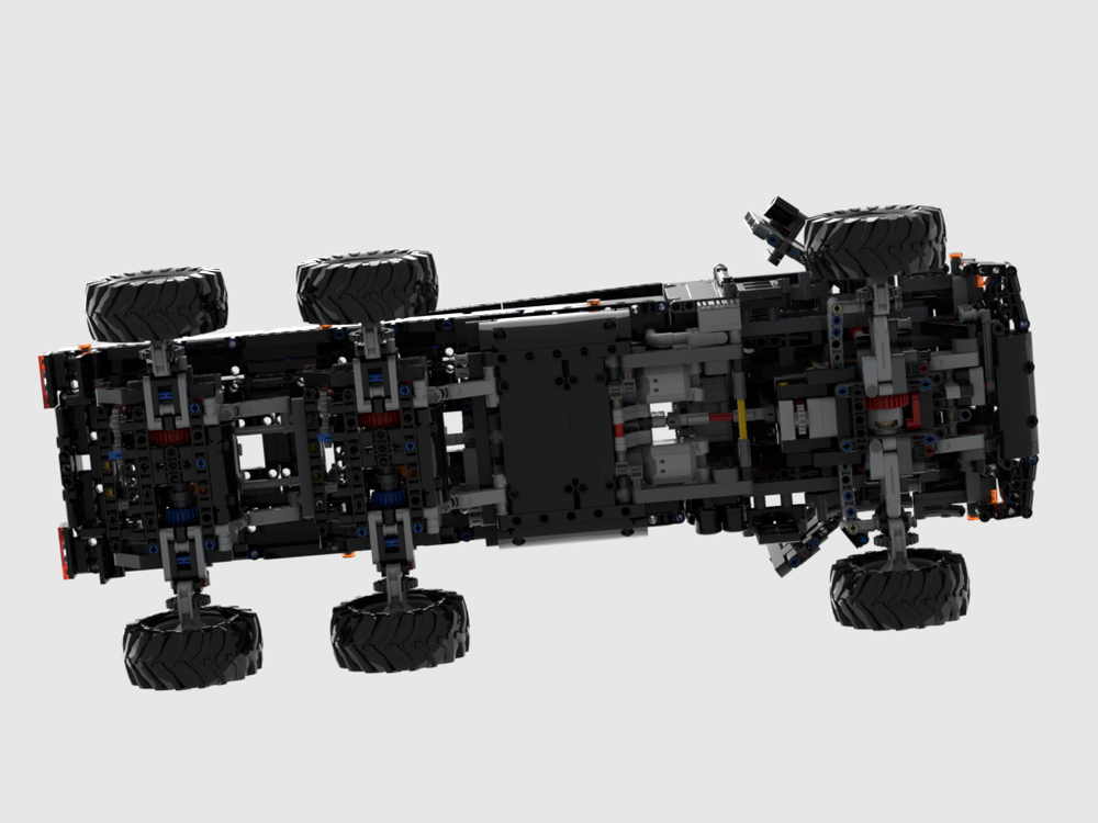 LEGO MOC 42129 Zetros trial truck MOD by etphhm | Rebrickable - Build ...