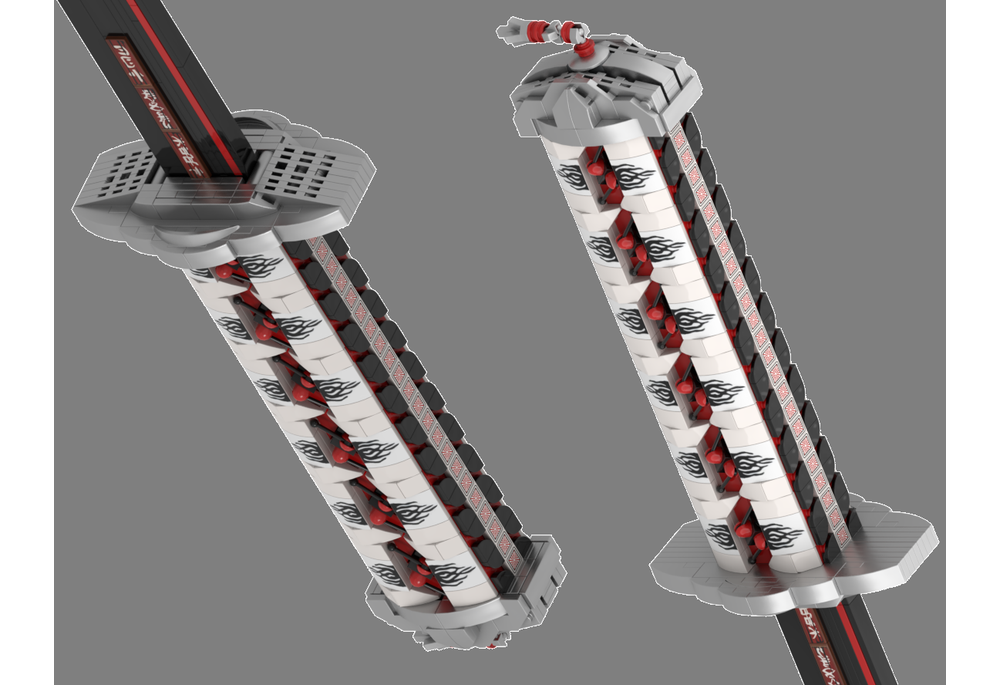 Lego Moc Katana By Daddyniemi Rebrickable Build With Lego