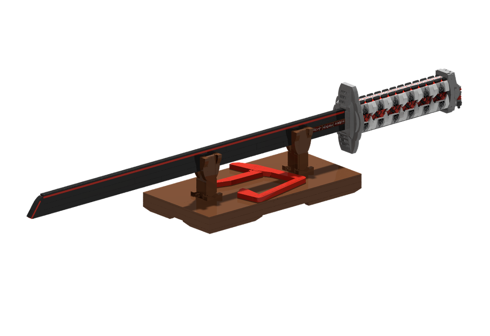 Lego Moc Katana By Daddyniemi Rebrickable Build With Lego