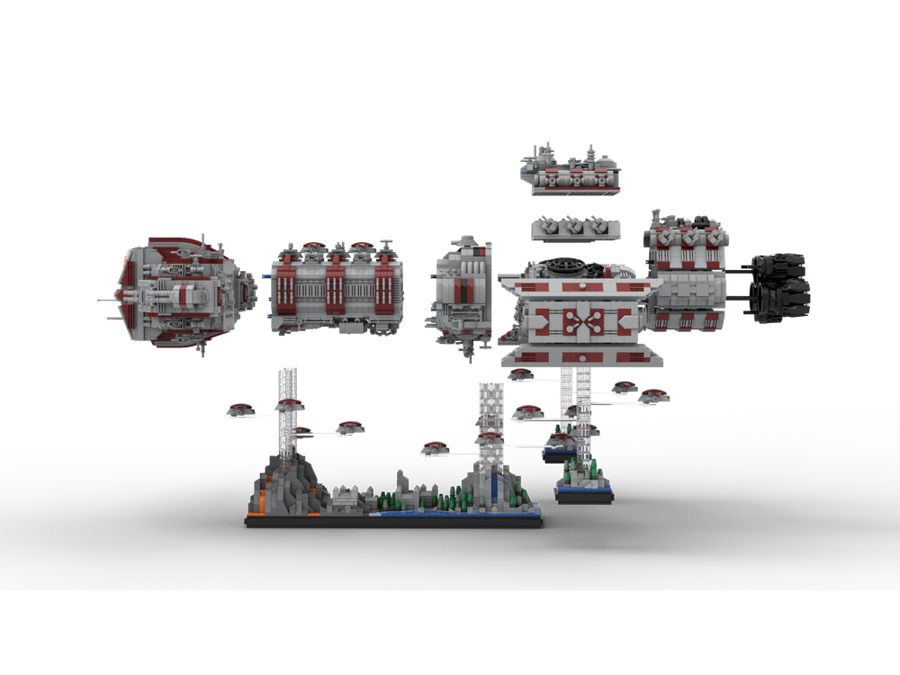 LEGO MOC Lego Battlecruiser (Starcraft inspired) by JimmyOrlando ...