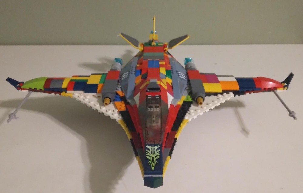 LEGO MOC Custom Fighter Jet by definitelyapianoplayer | Rebrickable ...