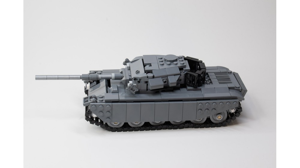 Lego Moc A41 Centurion Tank By Ayayop Rebrickable Build With Lego