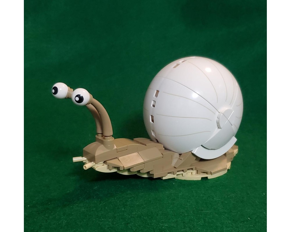 Lego Moc Snail By Jakesadovich Rebrickable Build With Lego