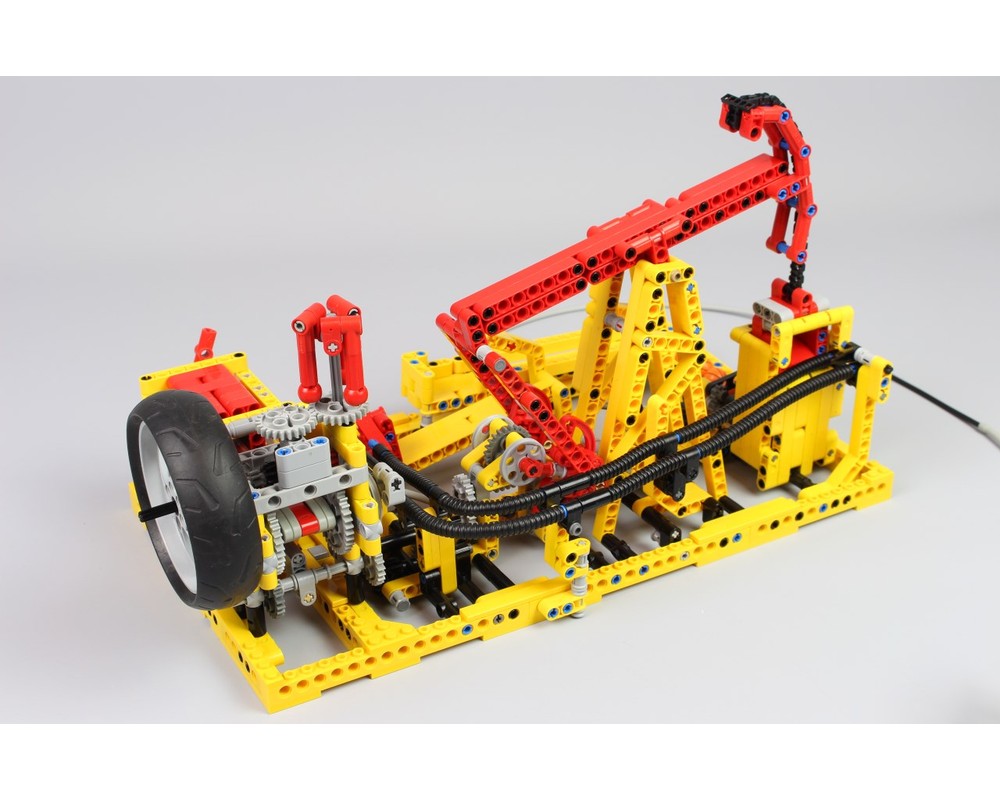 LEGO MOC Pneumatic Mine by Nico71 | Rebrickable - Build with LEGO