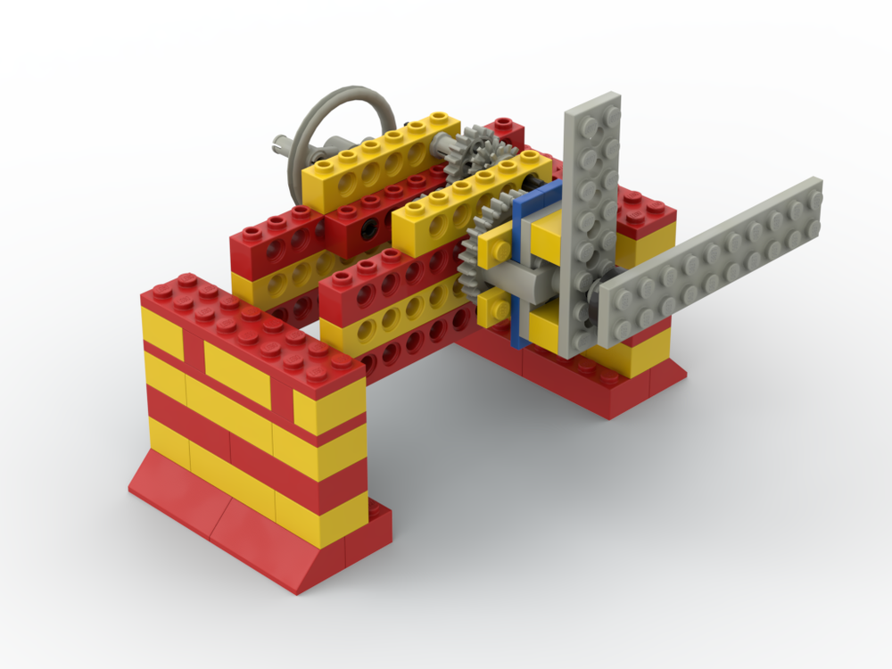 LEGO MOC Hand driven clock v1.0 by tcdamen | Rebrickable - Build with LEGO