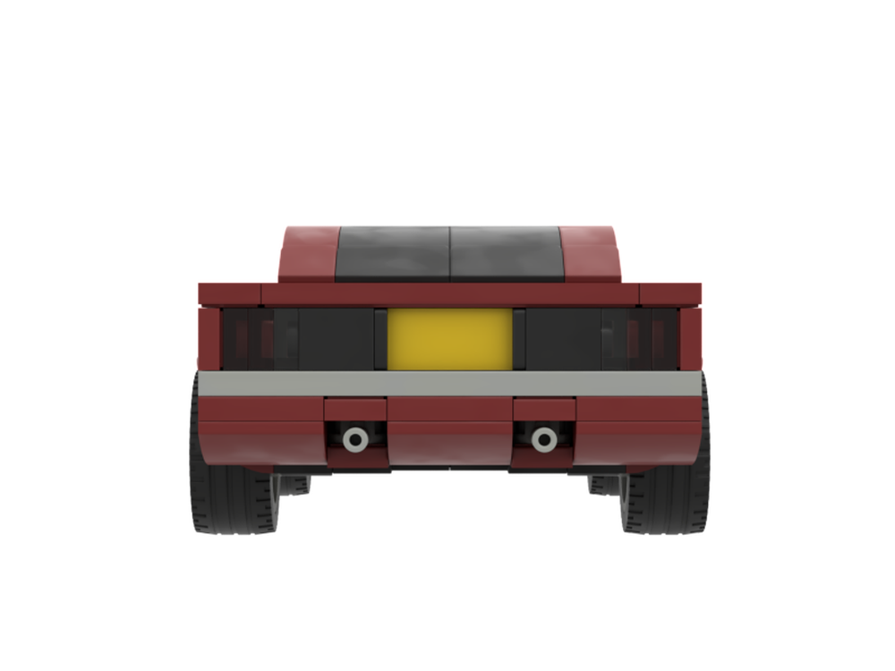 Lego Moc 1972 Plymouth Barracuda By Kinetickit Rebrickable Build