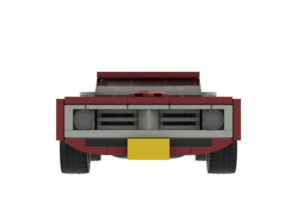 Lego Moc 1972 Plymouth Barracuda By Kinetickit Rebrickable Build