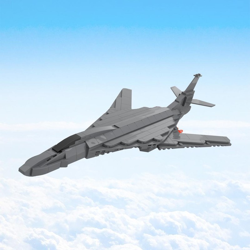 LEGO MOC B-1 Lancer (AF020) by LtOctoroc | Rebrickable - Build with LEGO