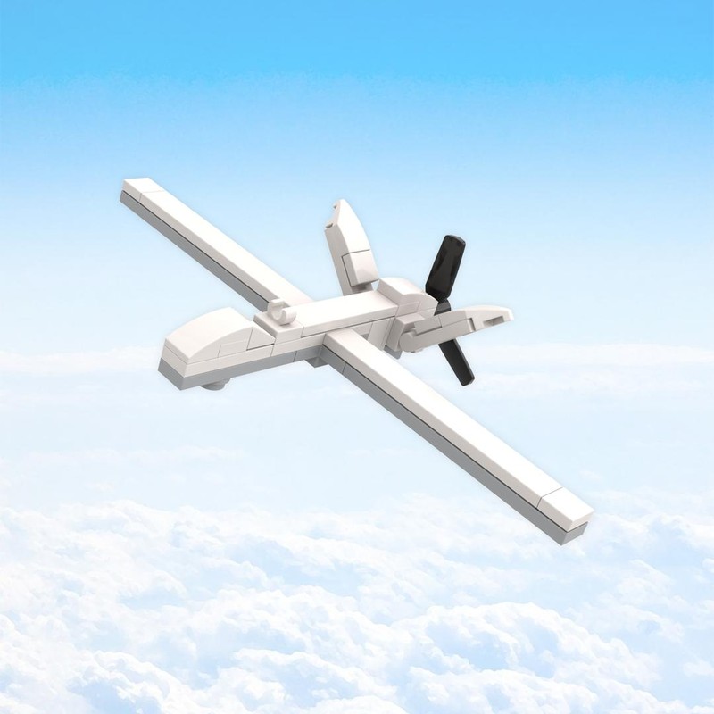 LEGO MOC MQ-9 Reaper (AF023) by LtOctoroc | Rebrickable - Build with LEGO