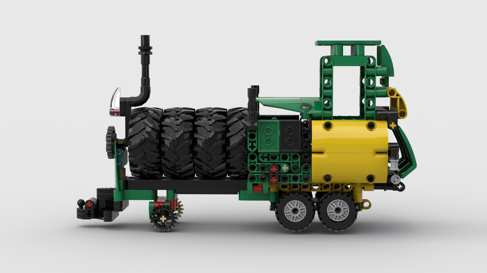 LEGO MOC Vintage Steam Locomotive 42136 Alternative by ErikGS ...