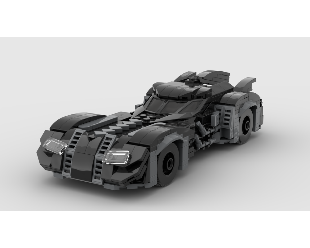 Lego Moc Arkham Asylum Batmobile By Legojoseph Rebrickable Build