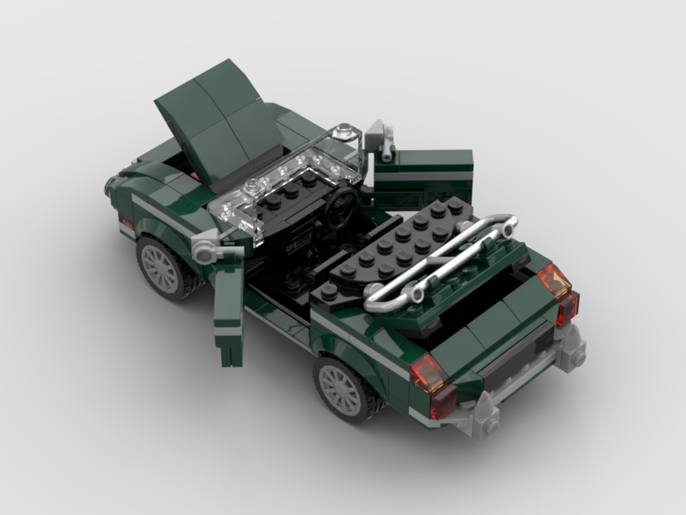 LEGO MOC 1966 MGB GT Roadster - 8 stud wide by jameshigson0512 ...