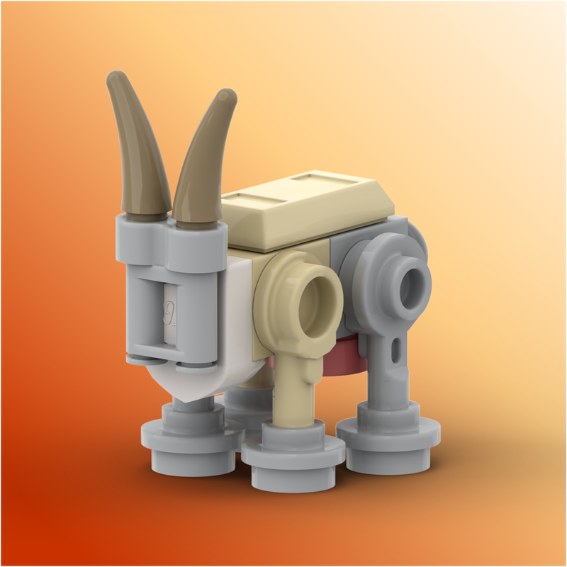 LEGO MOC The brickbuild Goats by the_bricked_cave | Rebrickable - Build ...